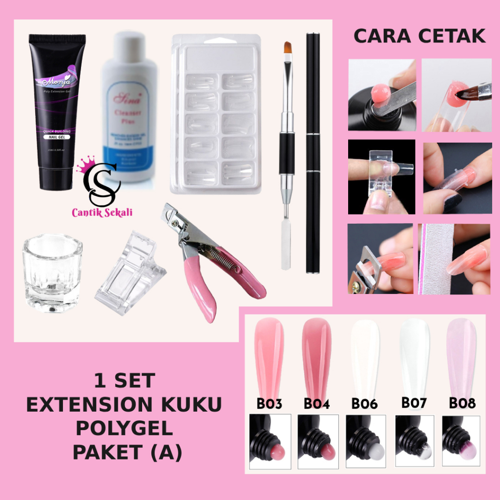 Jual PREMIUM PAKET POLYGEL (A) PAKET BASIC EXTENSION KUKU POLYGEL ...