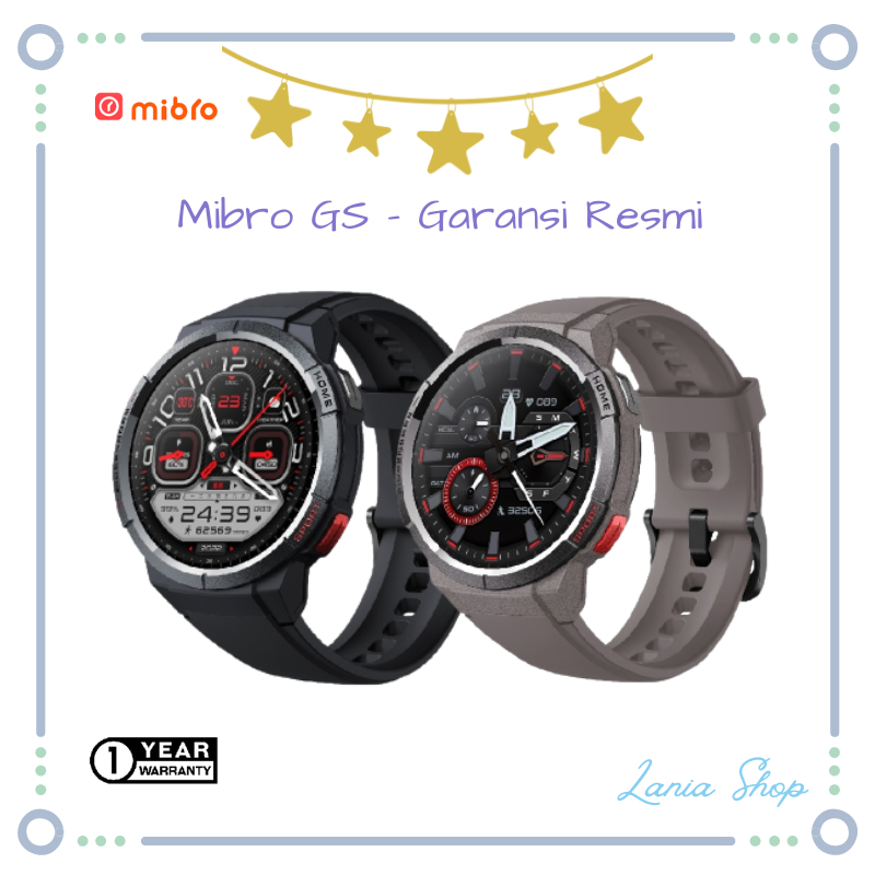 Jual MIBRO GS - Jam Tangan Pintar AMOLED Screen dan GPS - GARANSI RESMI ...