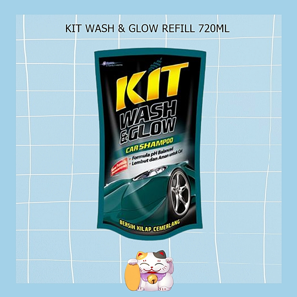 Jual Kit Wash & Glow Pouch 720ml / Kit Car Shampoo / Sabun Cuci Mobil ...