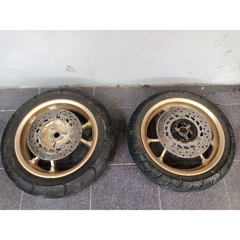 Jual velg velk Depan Belakang cast wheel Yamaha new Nmax 155 original ...