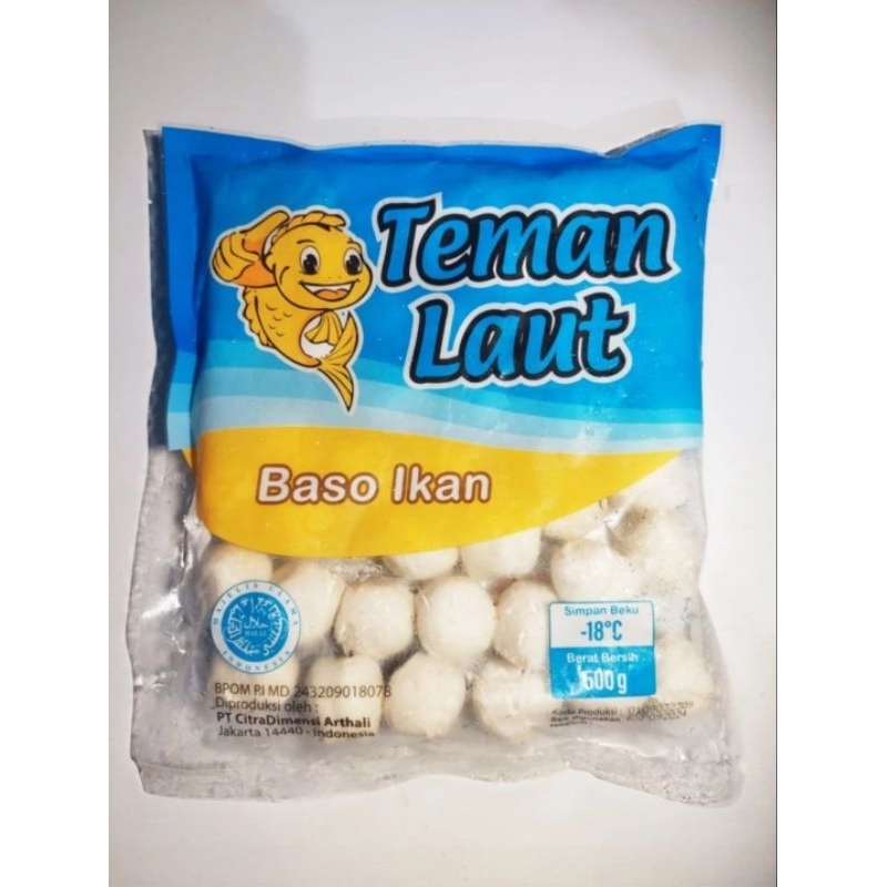Jual TEMAN LAUT baso ikan 500gr | Shopee Indonesia