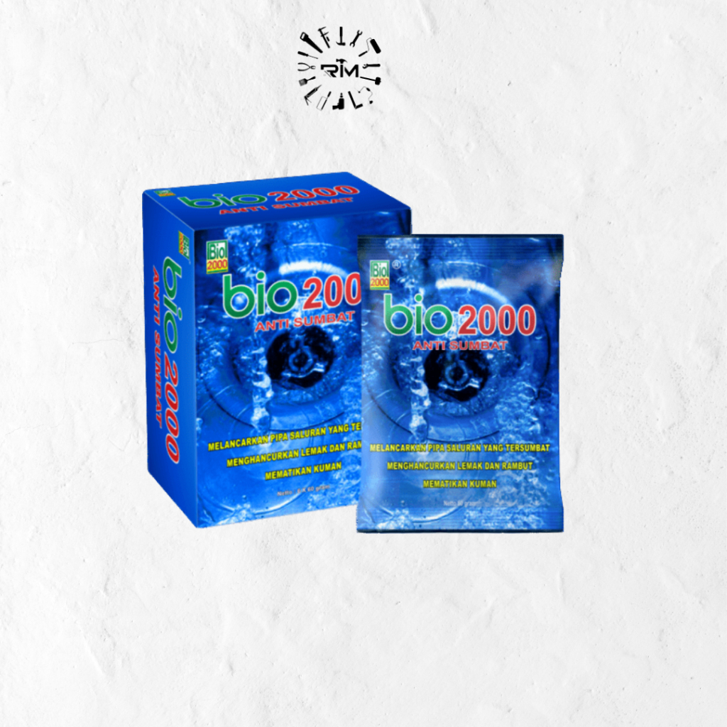 Jual Bio 2000 Sachet anti sumbat/Penguras WC Organik berkualitas 60 ...