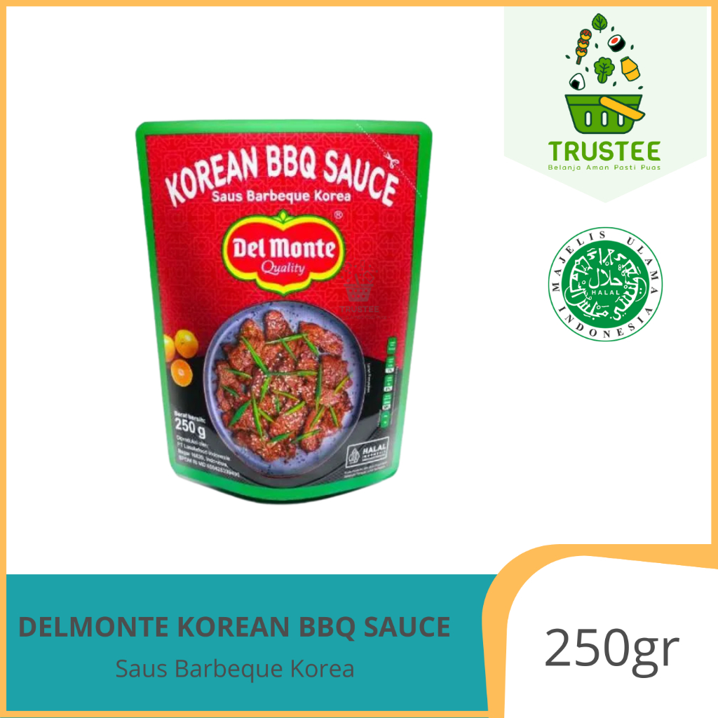 Jual Delmonte Saus Barbeque BBQ Korea / Korean Barbeque BBQ Sauce 250gr | Shopee Indonesia