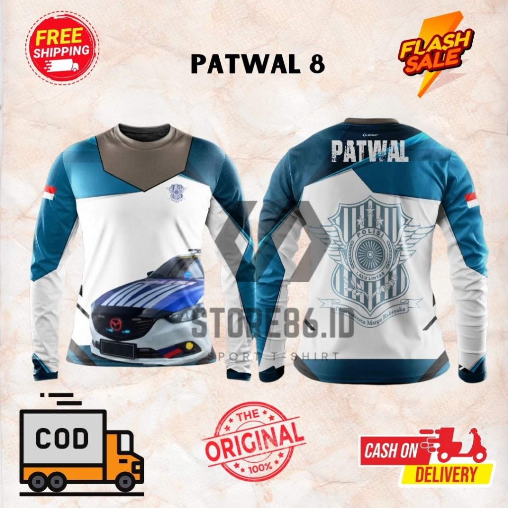 Jual JERSEY PATWAL 8 FULLPRINT SUBLIME / KAOS PATWAL DRIFIT / JERSEY ...