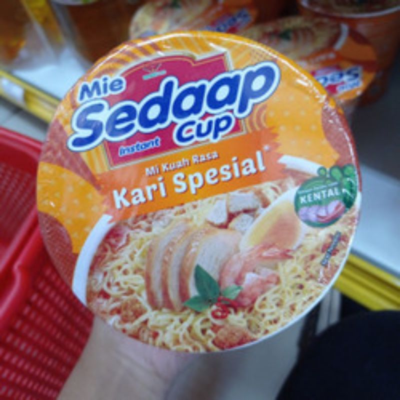 Jual Sedaap Mie Instant Cup Kari Spesial 81gram (2pcs) | Shopee Indonesia