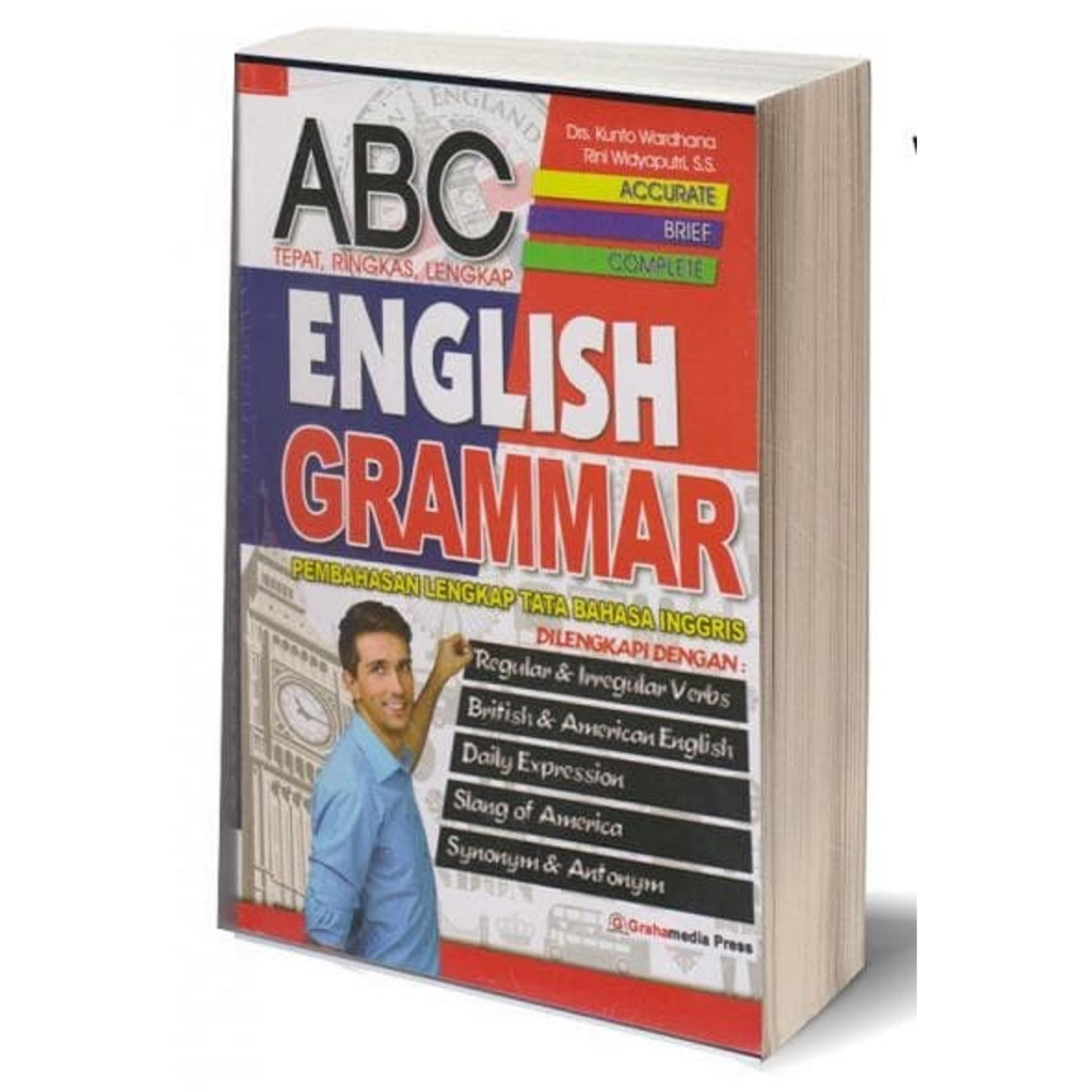 Jual ABC English Grammar - Pembahasan Lengkap Tata Bahasa Inggris ...