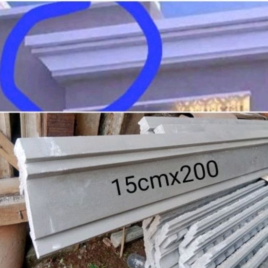 Jual Lisplang beton lebar 15 cm | Shopee Indonesia