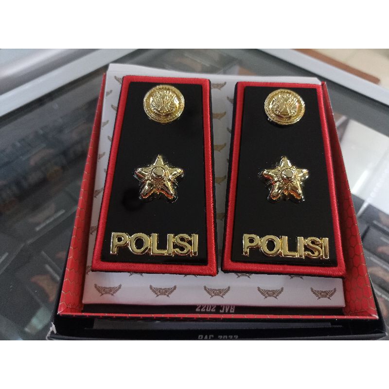 Jual PANGKAT PDH POLISI KOMPOL LIS MERAH | Shopee Indonesia