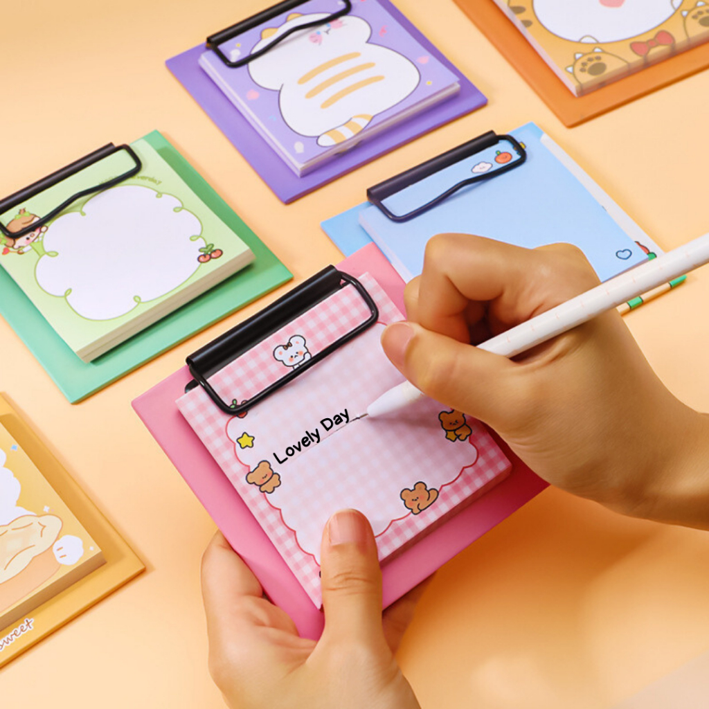 Jual TOPER Sticky Notes Free Papan Jalan Penjepit Kertas Lucu Karakter ...