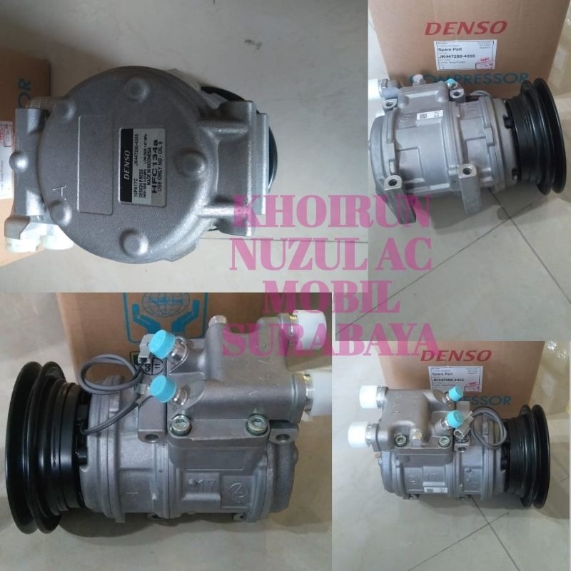 Jual Compresor Kompresor AC MOBIL Isuzu Elf - 10PA17C - Komplit - Denso ...