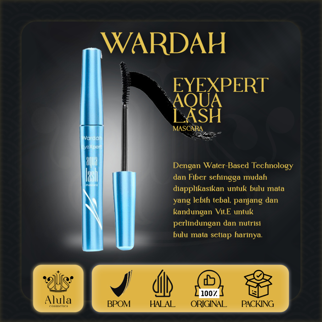 Jual Wardah EyeXpert Aqua Lash Mascara | Shopee Indonesia