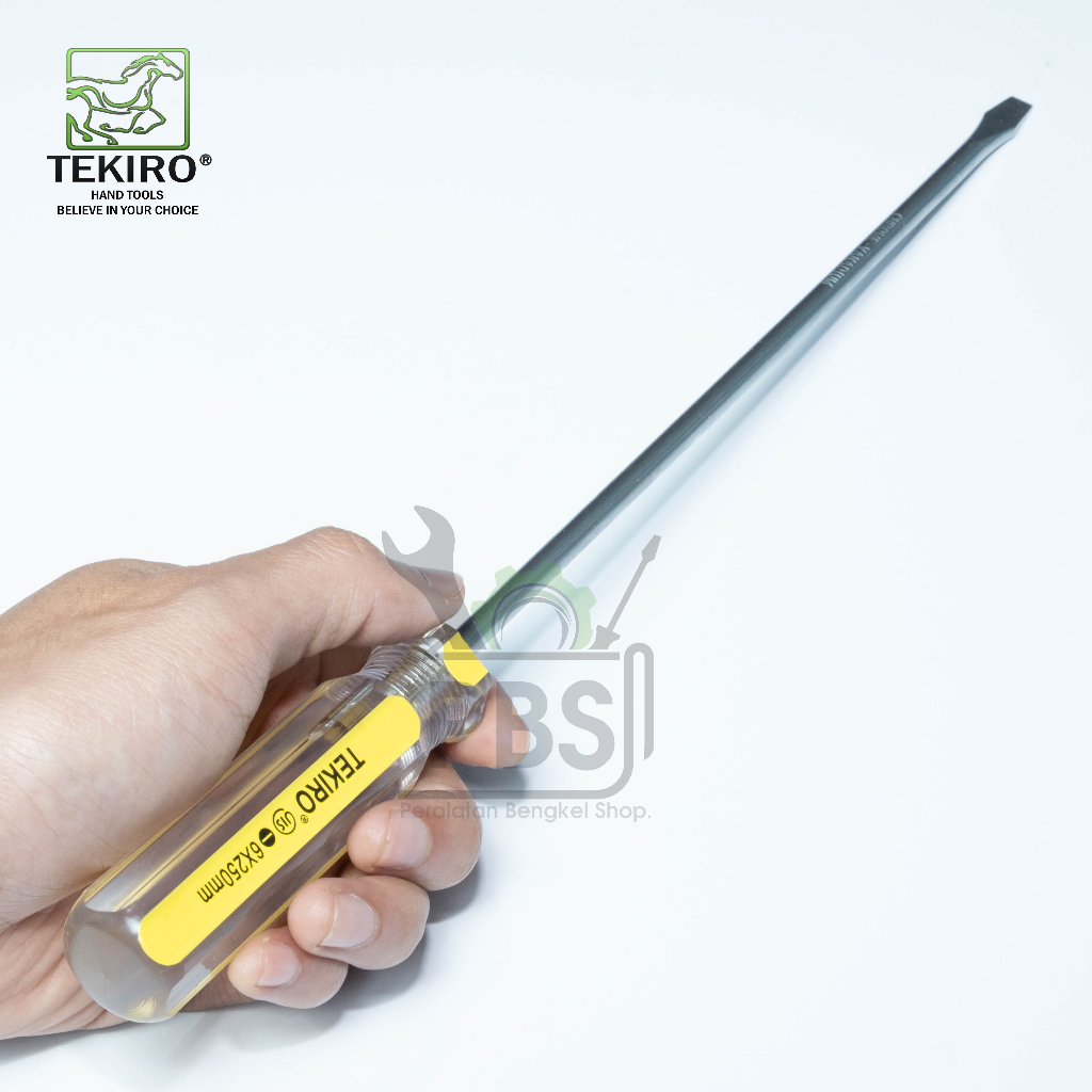 Jual Obeng Min TEKIRO 6x250mm untuk bongkar motor . Obeng TEKIRO ...