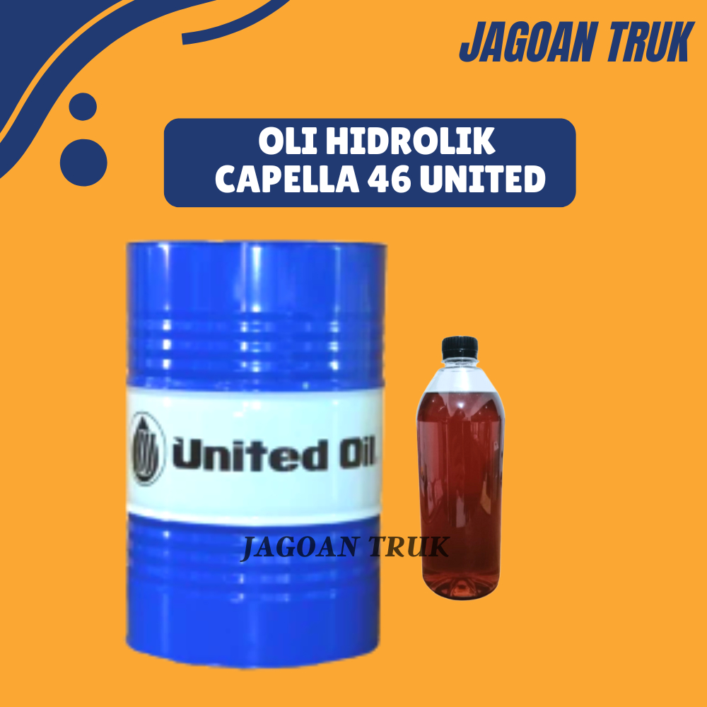 Jual Oli Hidrolik United Capella AW 46/United Oil Hidrolik Capella 46 ...