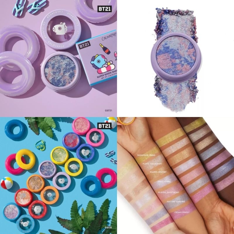 Jual Colourpop BT21 Mang Just Like Sunshine Super Shock Shadow Blue ...