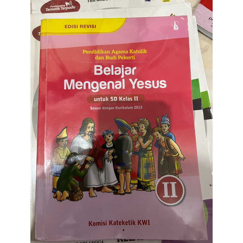 Jual BUKU AGAMA KATOLIK BELAJAR MENGENAL YESUS kelas 2 | Shopee Indonesia