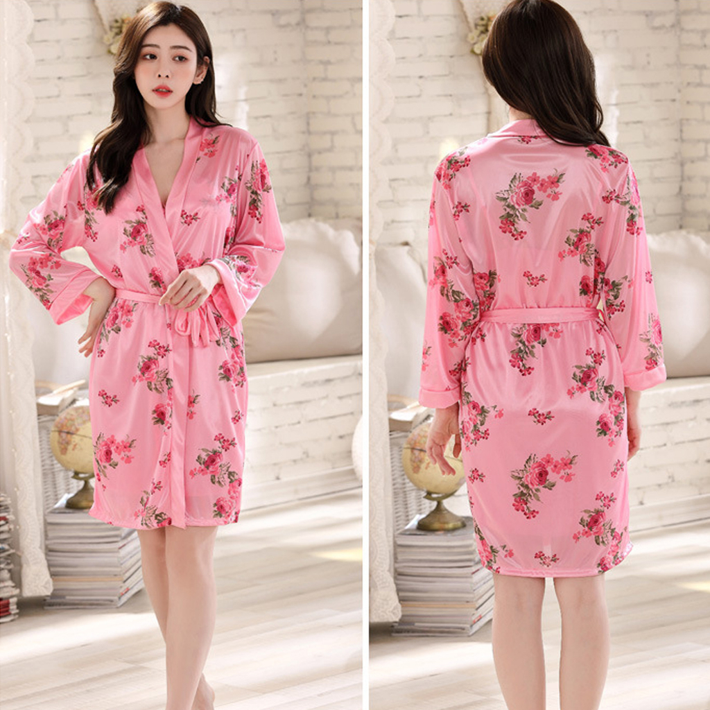 Jual KIMONO FLOWER 2IN1 DASTER DRESS BUNGA QROSE | Shopee Indonesia