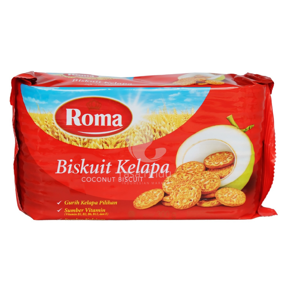 Jual Biskuit Roma Kelapa 300gr | Shopee Indonesia
