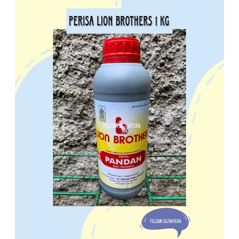 Jual Pasta Pandan / Perisa Pandan Hijau Lion brothers 1 Kg | Shopee ...