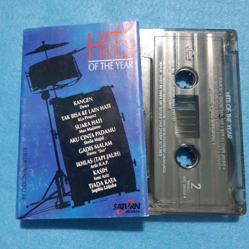 Jual Kaset pita Hits of the year 1 / Dewa Kla Project Sheila Majid | Shopee Indonesia