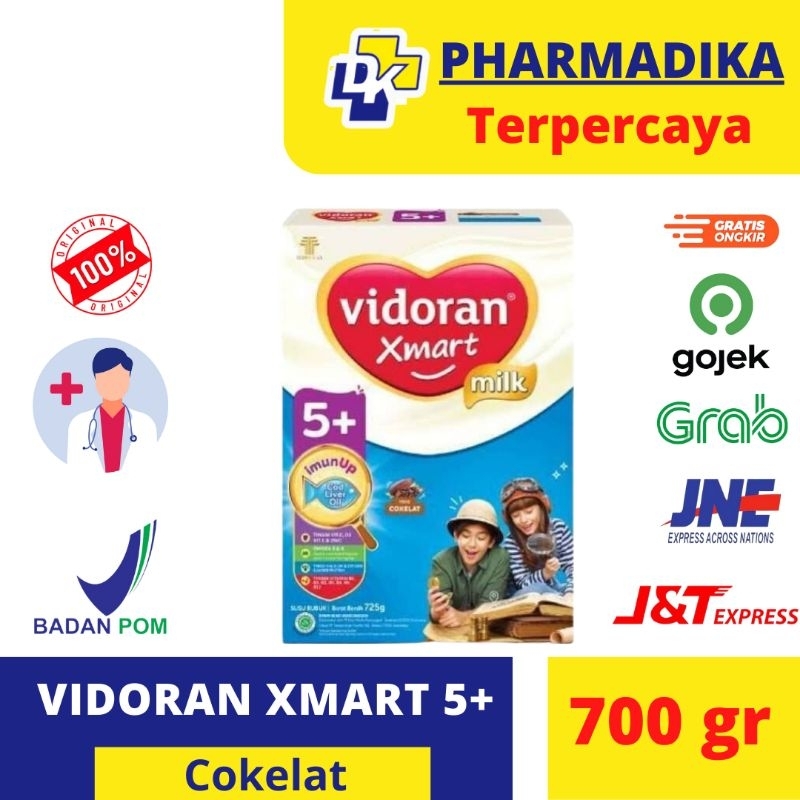 Jual VIDORAN XMART 5 PLUS NUTRIPLEX COKELAT MADU 700 GR (tanyakan stok ...