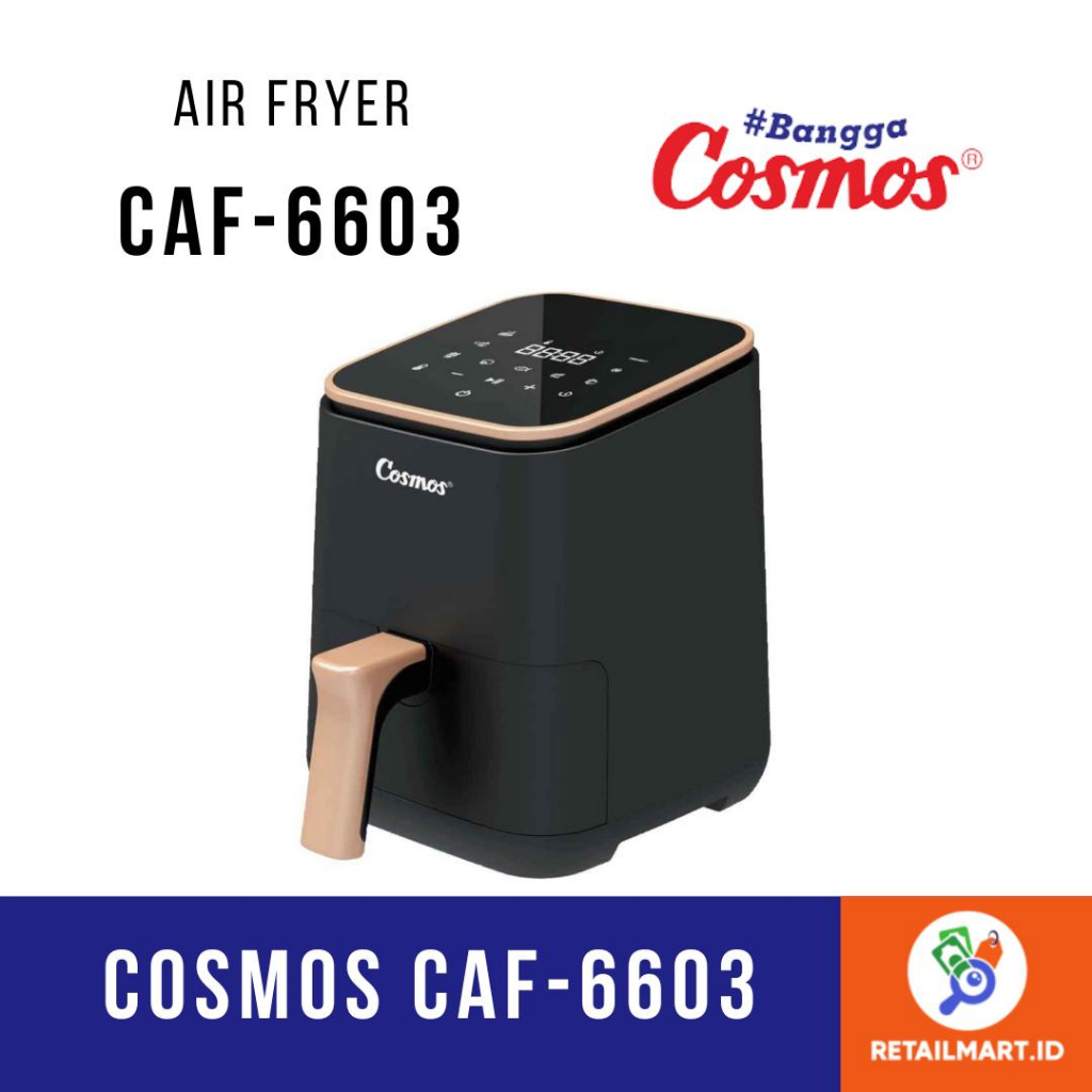 Jual COSMOS: CAF-6603 Air Fryer Digital 2 LITER 650 W (Anti Lengket) | Shopee Indonesia