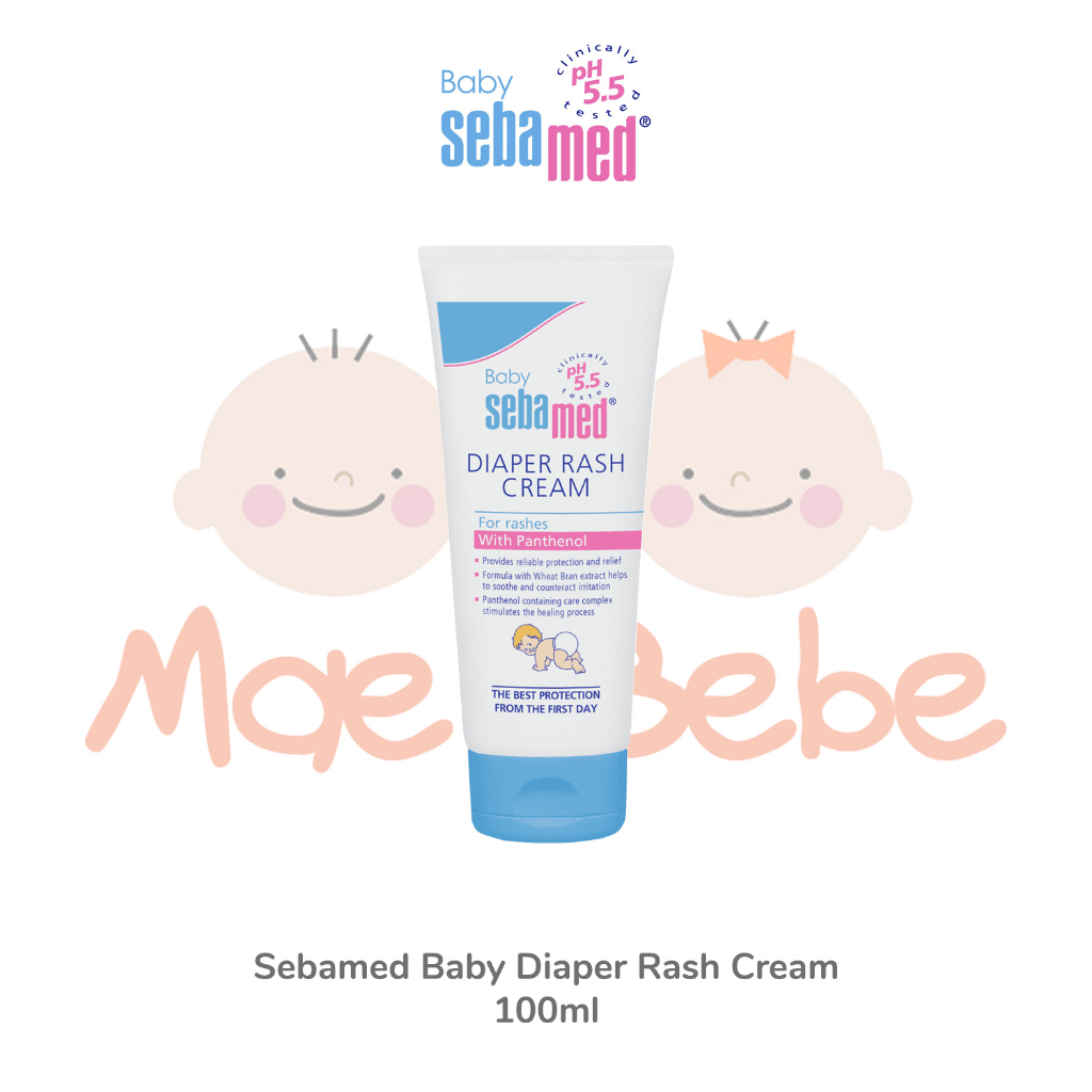 Jual Sebamed Baby Diaper Rash Cream Krim Ruam Popok 100ml | Shopee ...