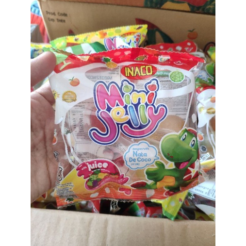 Jual Inaco Mini Jelly isi 5 pcs agar jelly Inaco Jelly Bag 5S | Shopee ...