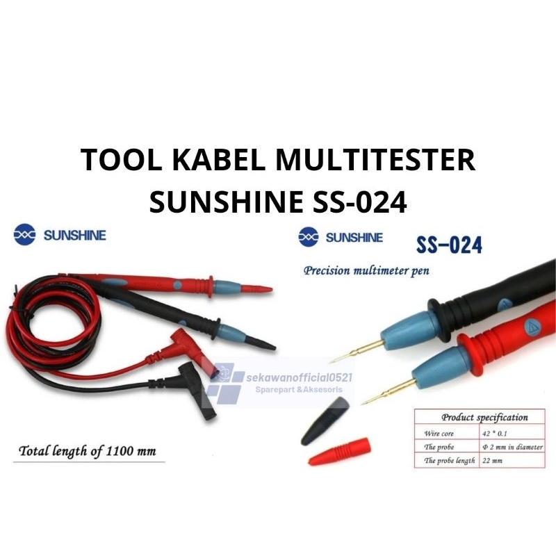 Jual Kabel Multitester SUNSHINE SS-024 ORIGINAL | Shopee Indonesia