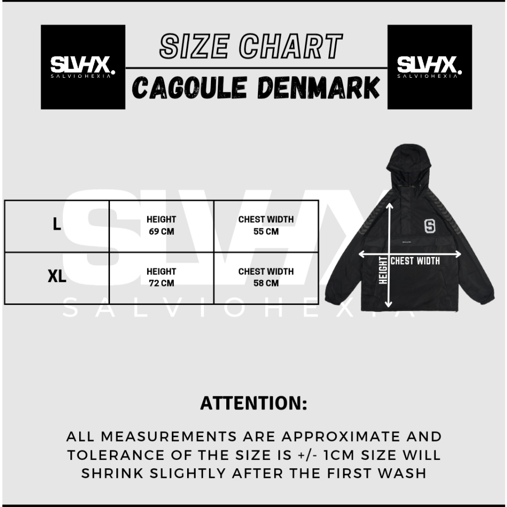 Jual Salvio Hexia Cagoule Jacket Black Denmark | Shopee Indonesia