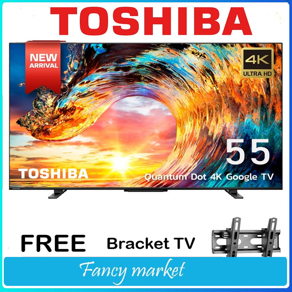 Jual QLED TOSHIBA UHD 4K TV GOOGLE TV TOSHIBA 55M550MP UHD 4K SMART GOOGLE TV QLED LED TV - 55 ...