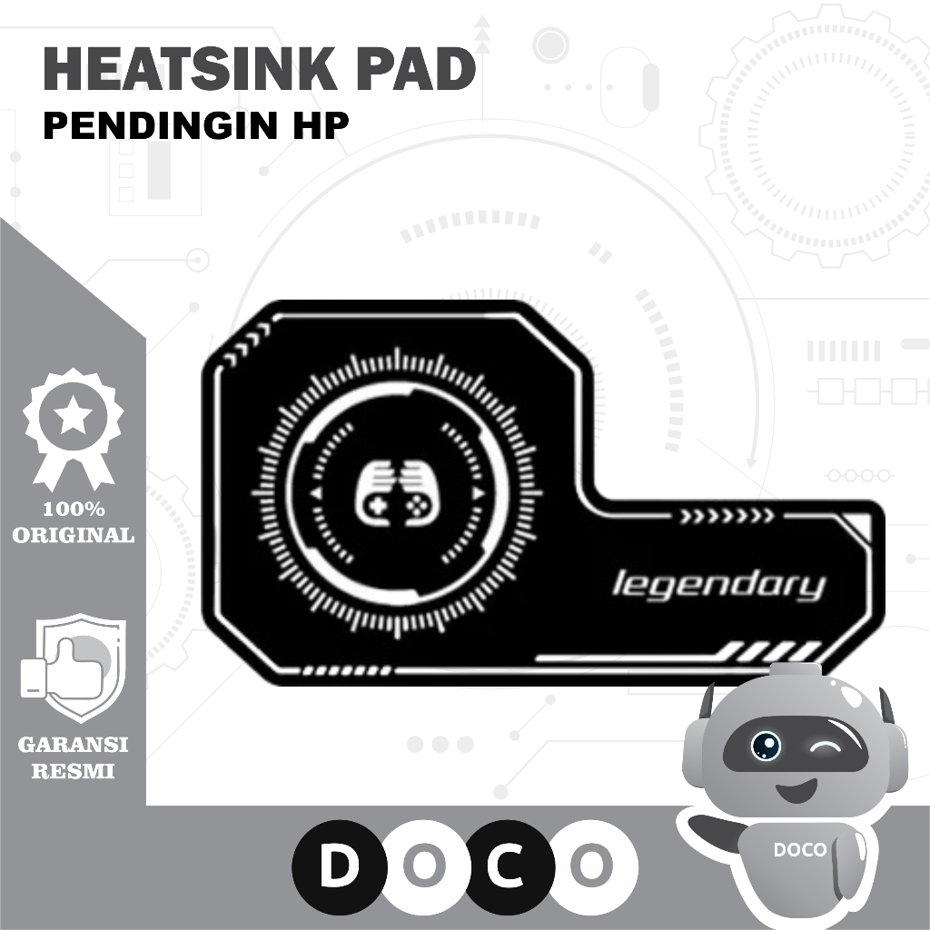 Jual Legendary Heatsink Aluminium Pad Pendingin HP Ponsel Heat Sink ...