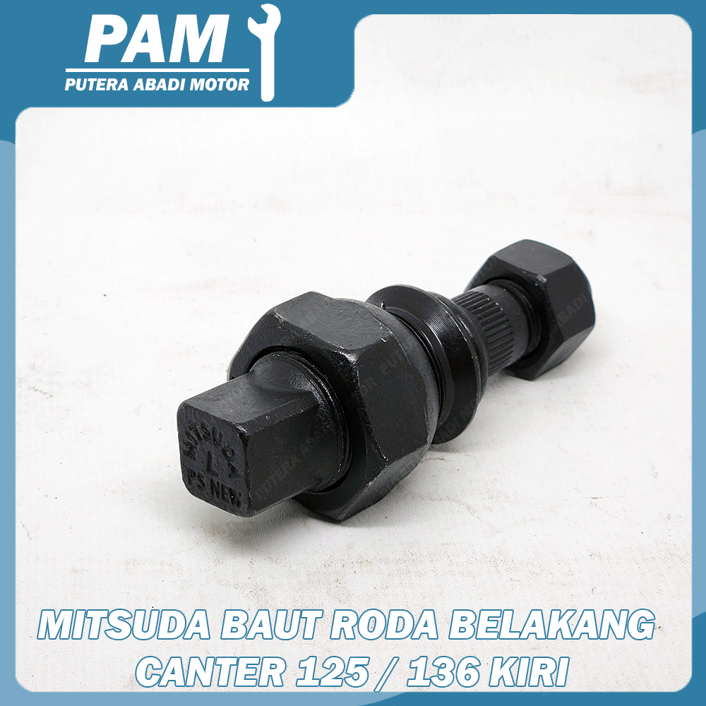 Jual Baut Roda Belakang Canter 125 / Canter 136 Merk Mitsuda PS Turbo ...