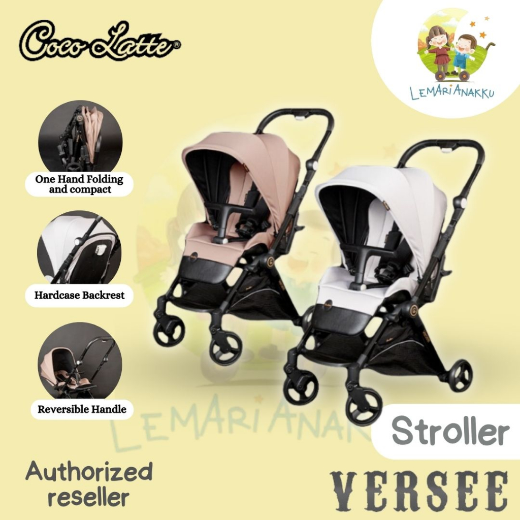 Jual FREE COVER Stroller Cocolatte CL 2125 SN Versee Reversible Kereta Dorong Bayi Hadap Ibu ...