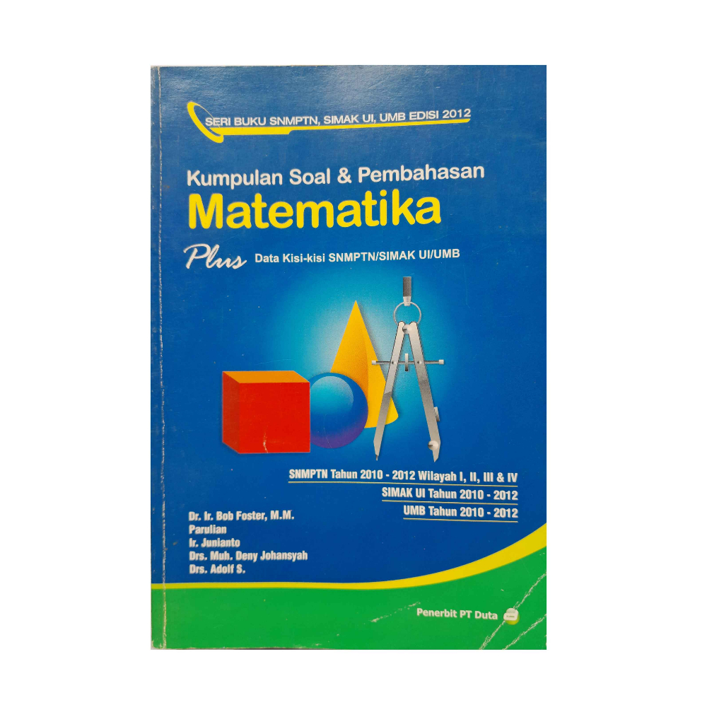Jual BUKU ORIGINAL - KUMPULAN SOAL DAN PEMBAHASAN MATEMATIKA - PLUS ...