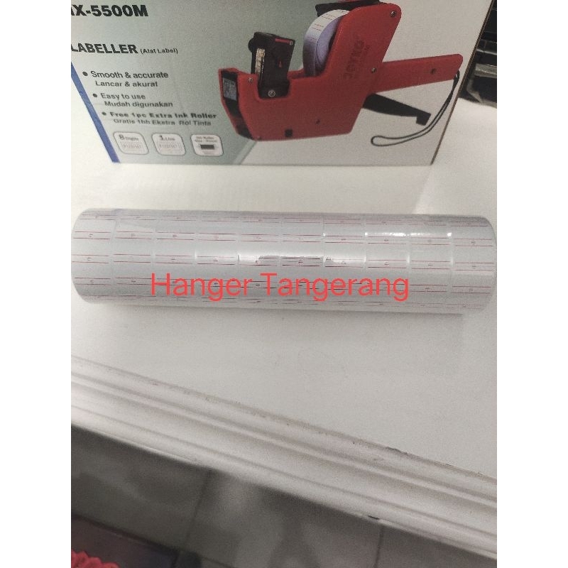 Jual Refill Label Harga / Isi Kertas Harga Joyko 1 Roll isi 10 pcs ...