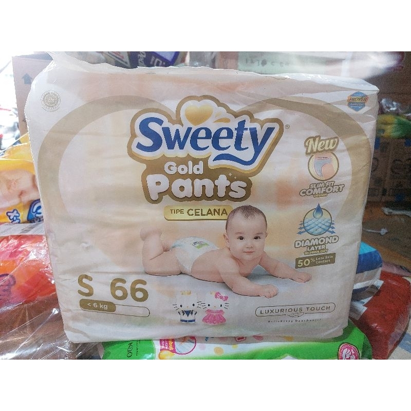 Jual Sweety Gold Pants S-66 | Shopee Indonesia
