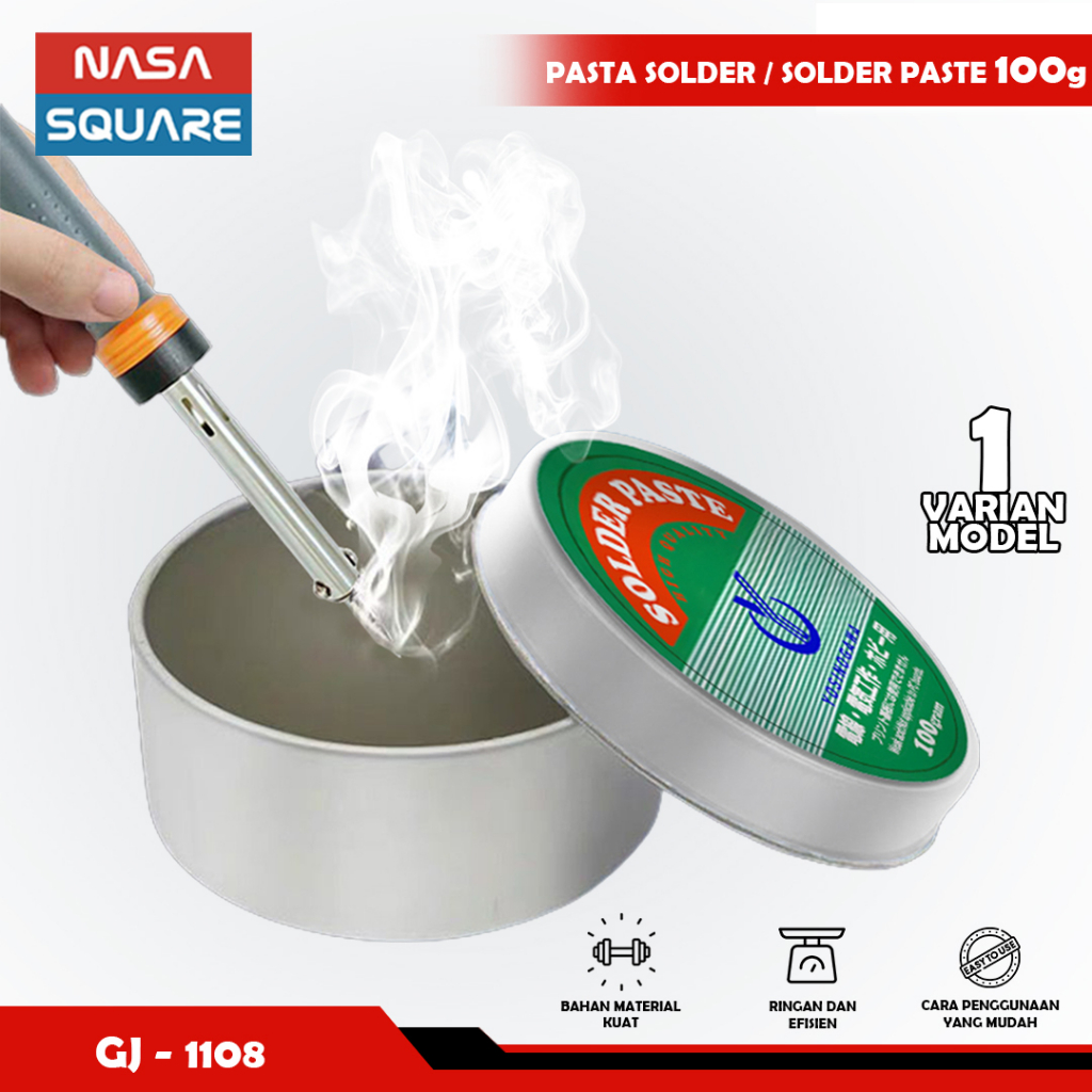 Jual PASTA SOLDER BEBAS MINYAK TIMAH - NASA SQUARE | Shopee Indonesia