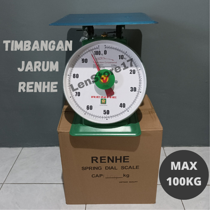 Jual Timbangan Duduk Jarum RENHE 100KG | Shopee Indonesia