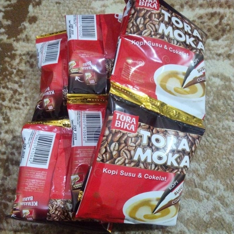 Jual kopi tora bika tora moka kopi susu dan coklat | Shopee Indonesia