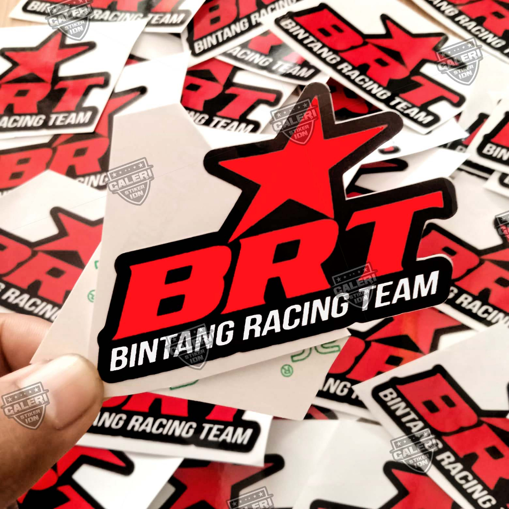 Jual STIKER BINTANG PRINT&CUT STIKER BINTANG RACING TEAM STIKER BRT ...