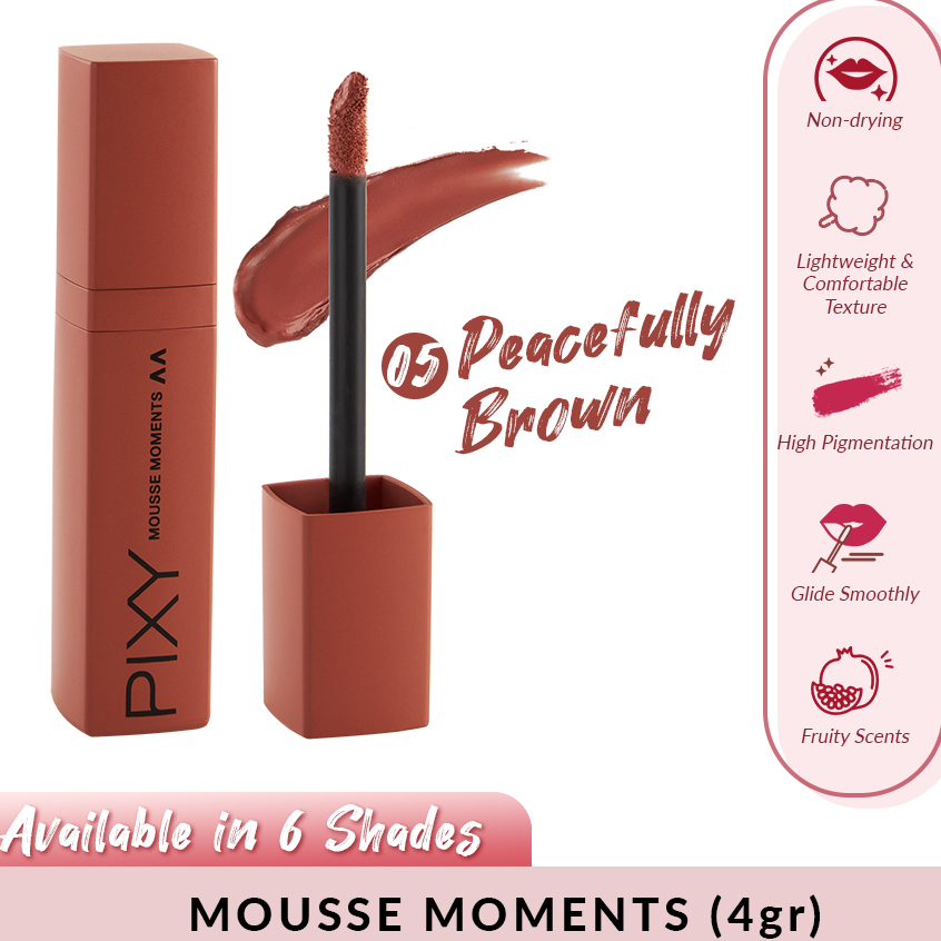 Jual Pixy Mousse Moments Lip Cream Neww!! | Shopee Indonesia