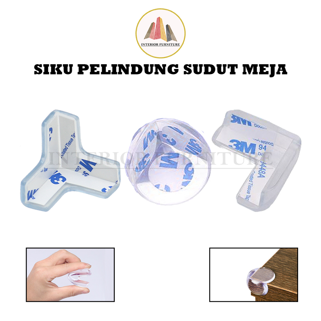 Jual Karet Siku Sudut Pelindung Bayi Anak Karet Silikon Siku Sudut Meja ...