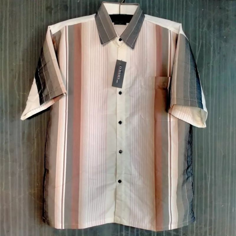 Jual Achmir Kemeja Pria Lengan Pendek Kemeja Kantor Hem Pendek Bahan ...