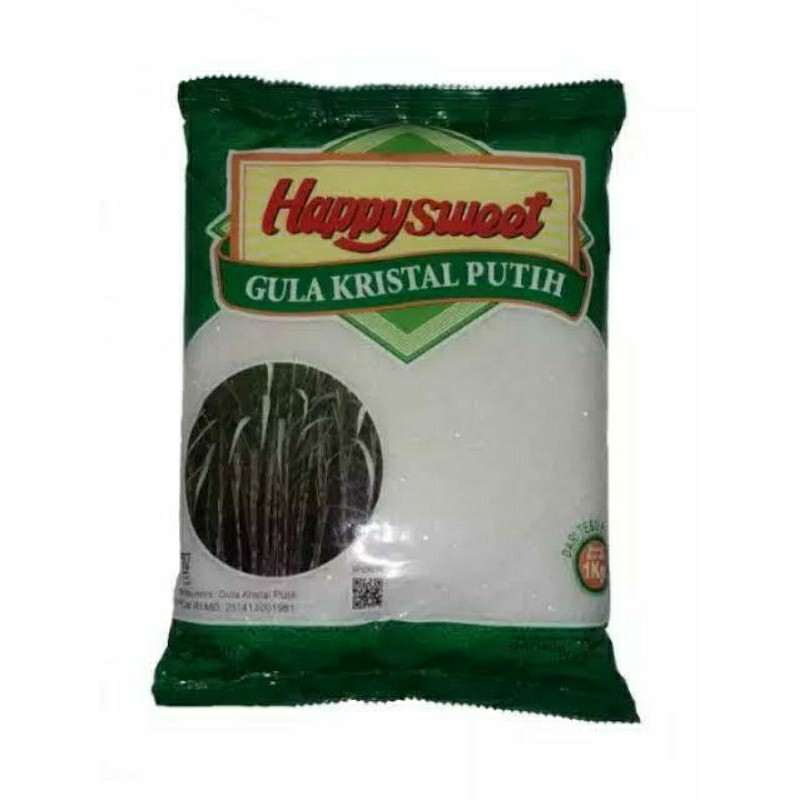 Jual Happy Sweet Gula Kristal Premium 1Kg | Shopee Indonesia