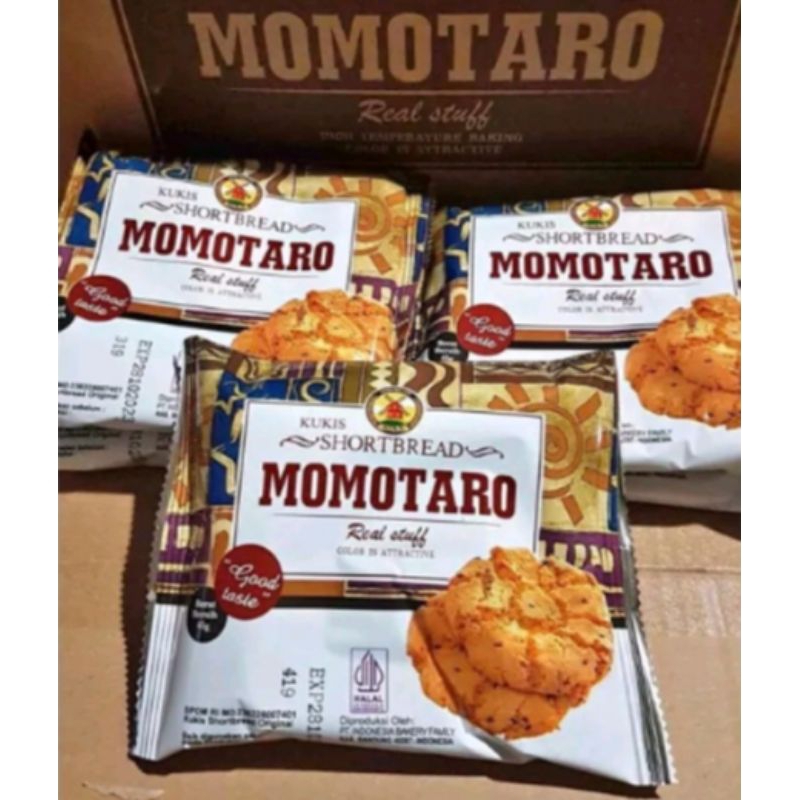 Jual Momotaro biskuit cookies original 45gr | Shopee Indonesia