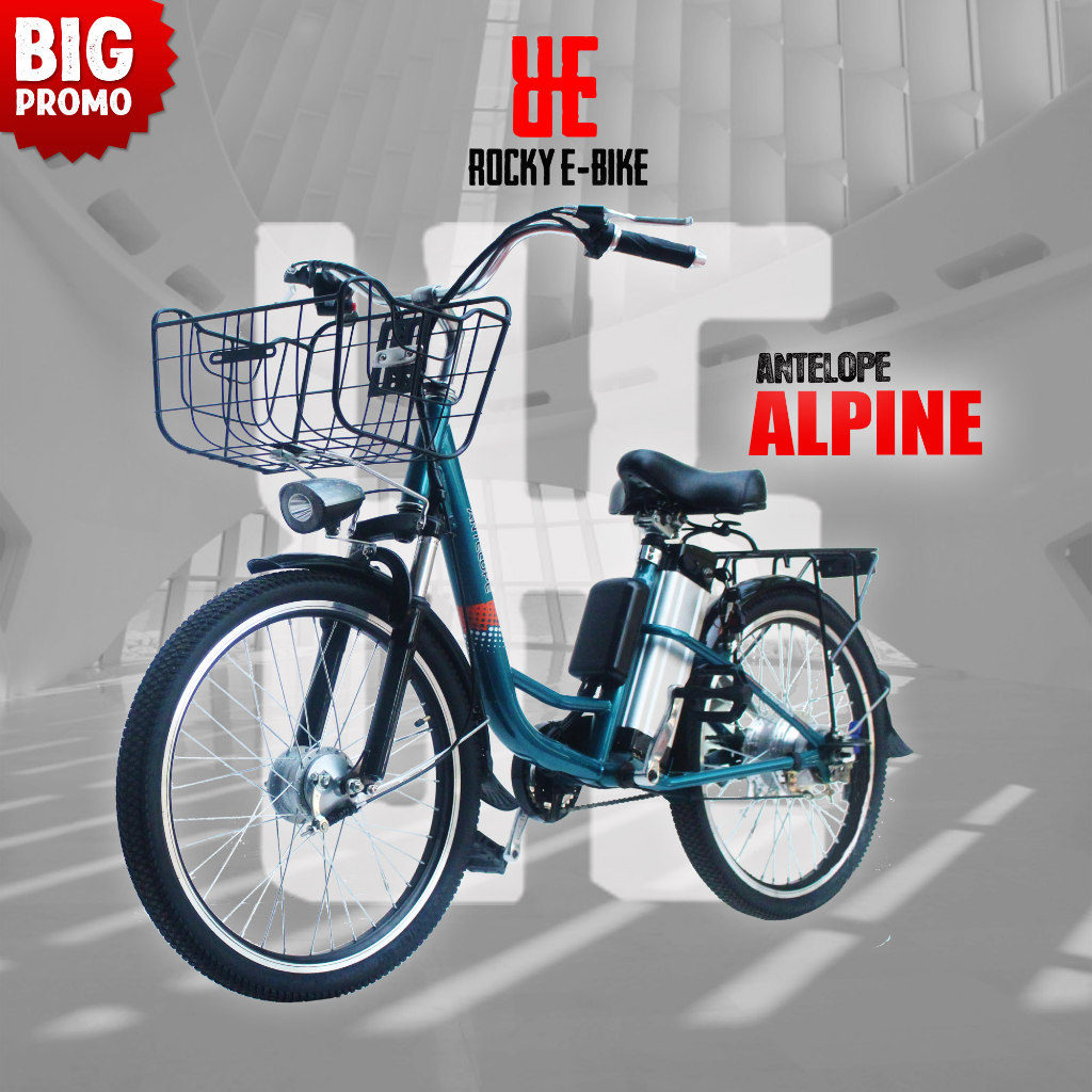 Jual Sepeda Listrik Antelope Type Moutain | Rocky E-Bike | Shopee Indonesia