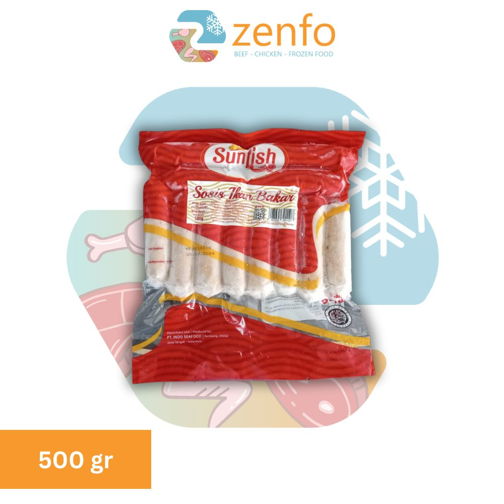 Jual Sunfish Sosis Ikan Bakar 500 gr Isi 12 Pcs | Shopee Indonesia