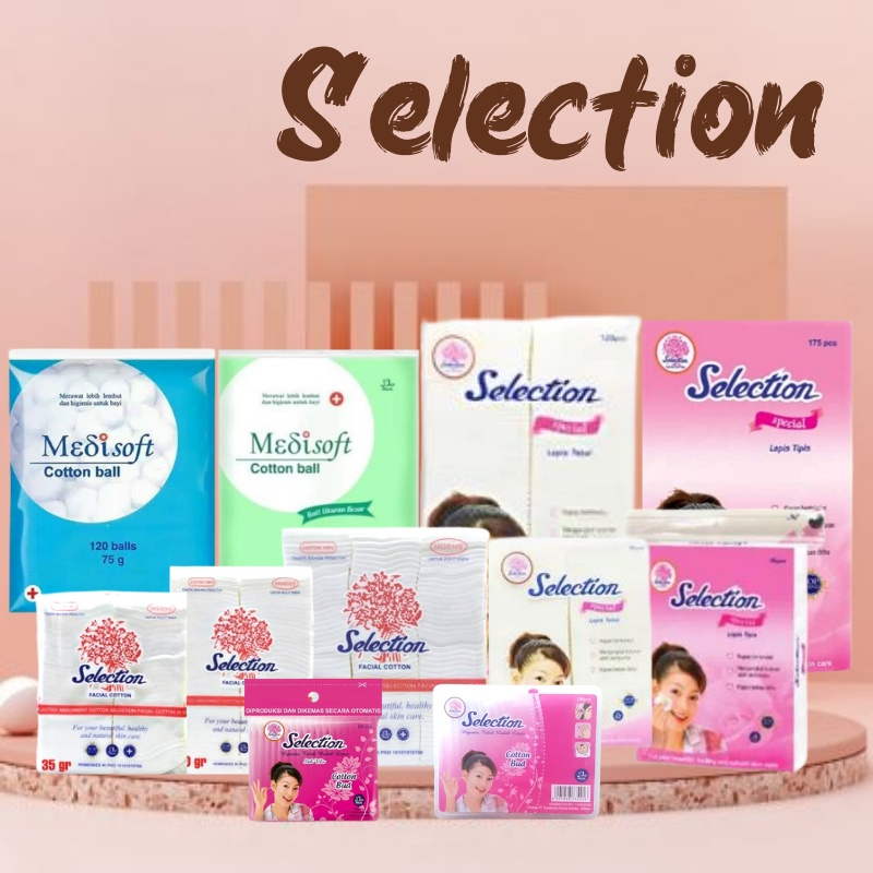 Jual Kapas Selection Facial Cotton | Shopee Indonesia