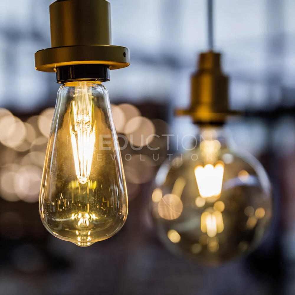 Jual STEELE LAMPU FILAMEN LED EDISON CAFE 4W E27 / FILAMEN LAMPU HIAS ...