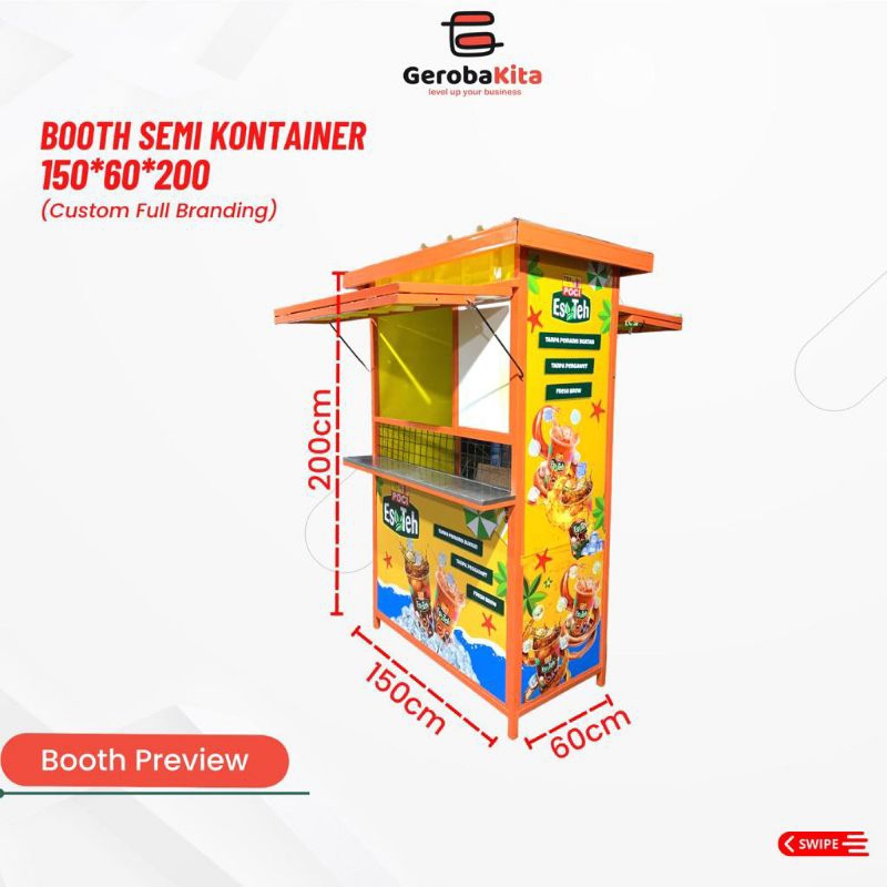 Jual Booth Semi Kontainer/ Booth murah | Shopee Indonesia